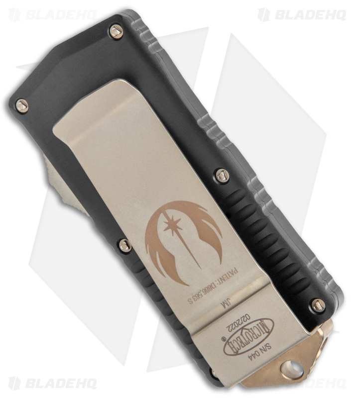 Microtech Exocet | Jedi Master | OTF Auto Knife | Green - Blade HQ