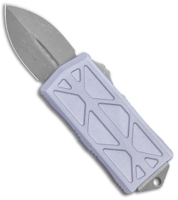 Microtech Exocet OTF Knife | Gray Apocalyptic | Blade HQ