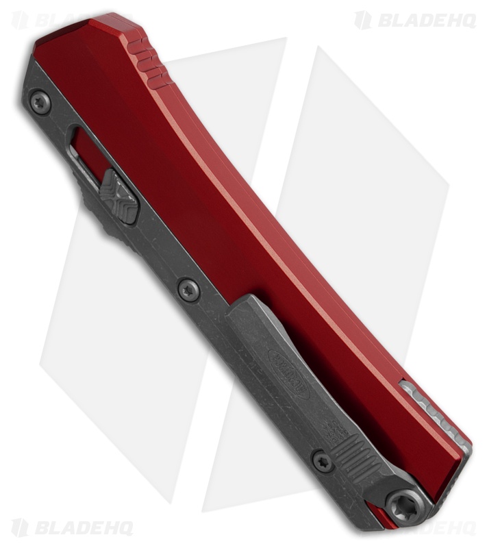 Microtech Glykon OTF Red Al/Ti Bayonet Apoc M390 Serr