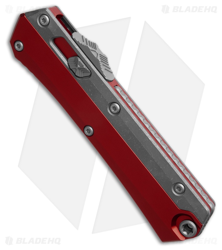 Microtech Glykon OTF Red Al/Ti Bayonet Apoc M390 Serr