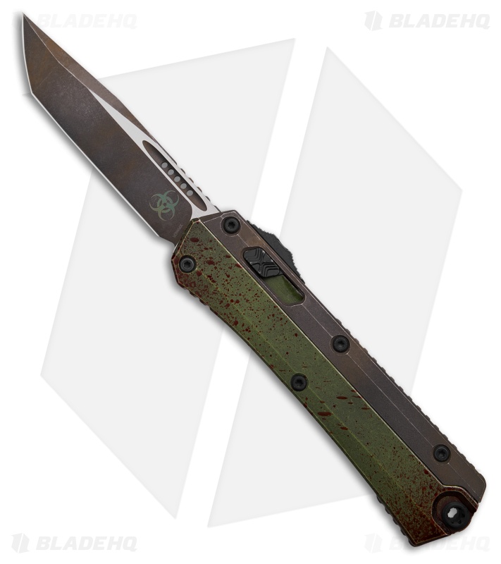 Microtech Glykon T/E OTF Knife Outbreak Al/Ti