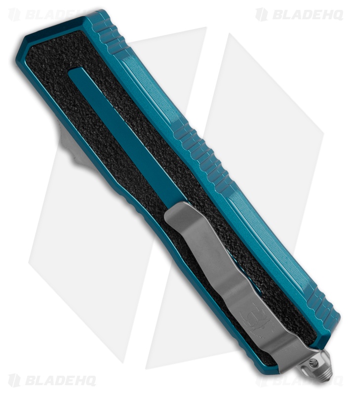 Microtech Scarab II OTF Blue Al D/E SW Bohler M390MK