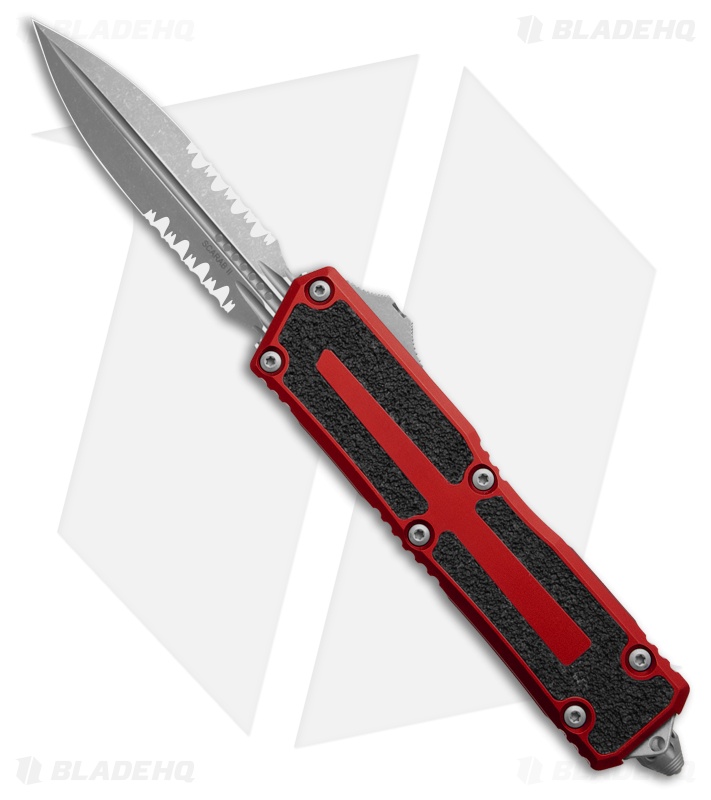 Microtech Scarab II OTF Red Al D/E Apoc M390MK Serr