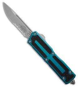 Microtech Scarab II OTF Blue Al S/E SW Bohler M390MK Serr
