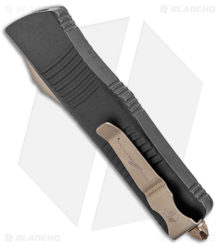 Microtech Troodon Hellhound - OTF Knife | Black/Damascus | Blade HQ