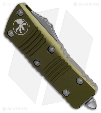 Microtech Troodon Mini D/E OTF OD Green + Apoc - Blade HQ