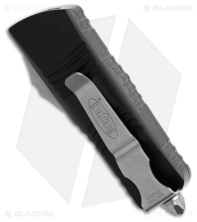 Microtech Troodon Mini D/E OTF Black + SW Full Serr Blade HQ