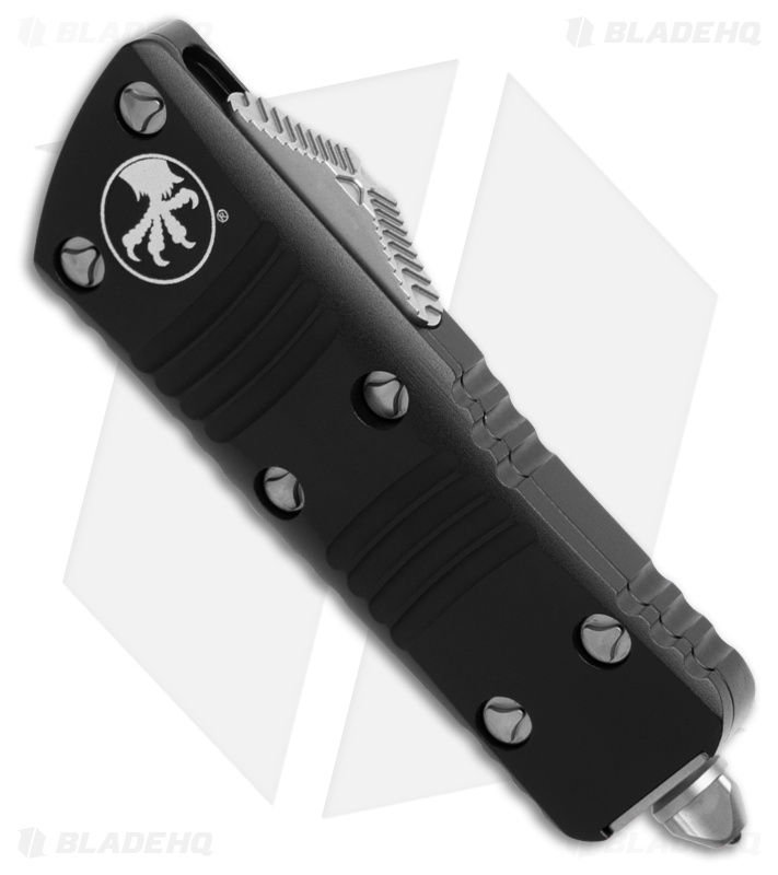 Microtech Troodon Mini D/E OTF Black + SW Full Serr Blade HQ