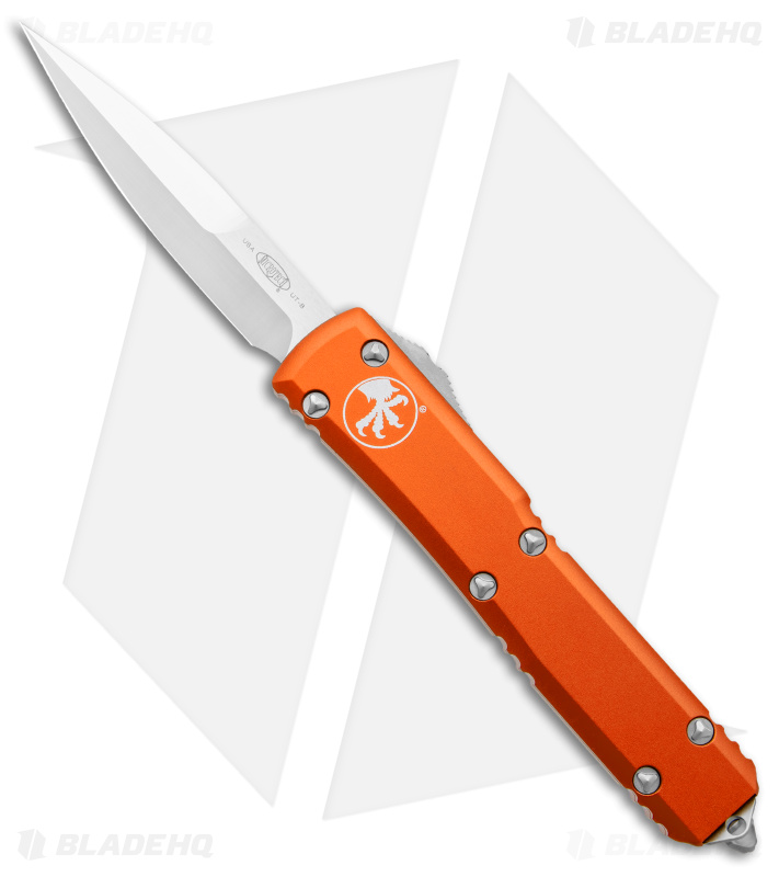Microtech Ultratech OTF Auto Knife Orange Al ELMAX- Blade HQ