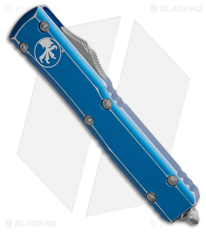 Microtech Ultratech D/E OTF Blue (Apocalyptic) - Blade HQ