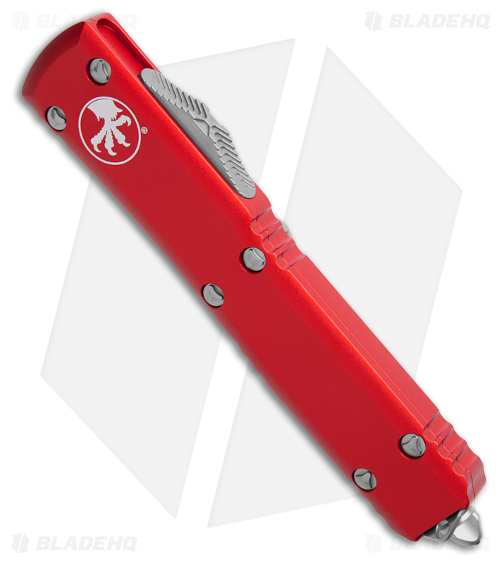 Microtech Ultratech OTF Auto Knife Red (SW Serr) - Blade HQ