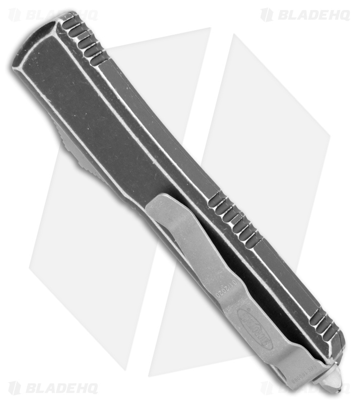 Microtech Ultratech D/E OTF Automatic Knife Distressed Black (3.4" AP ...