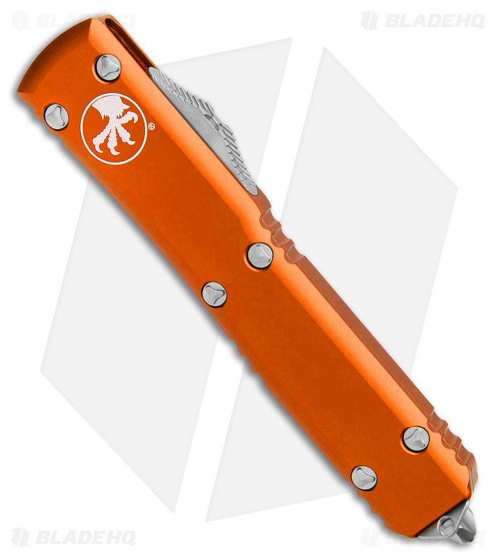 Microtech Ultratech OTF D/E Orange (SW Full Serr) - Blade HQ