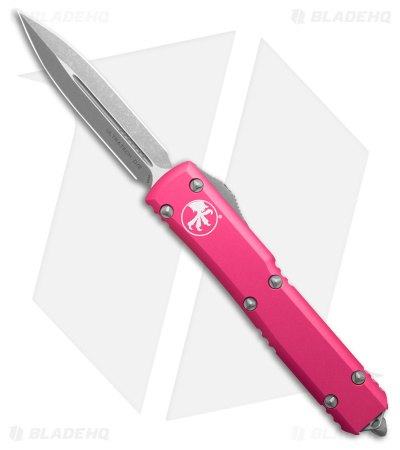 Microtech Ultratech D/E OTF Auto Pink CC (SW) - Blade HQ