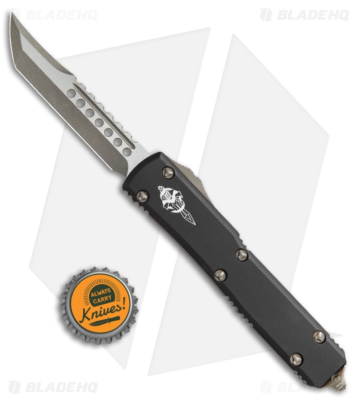 Microtech Ultratech Hellhound Tanto OTF Automatic Knife CC (3.4" Bronze ...