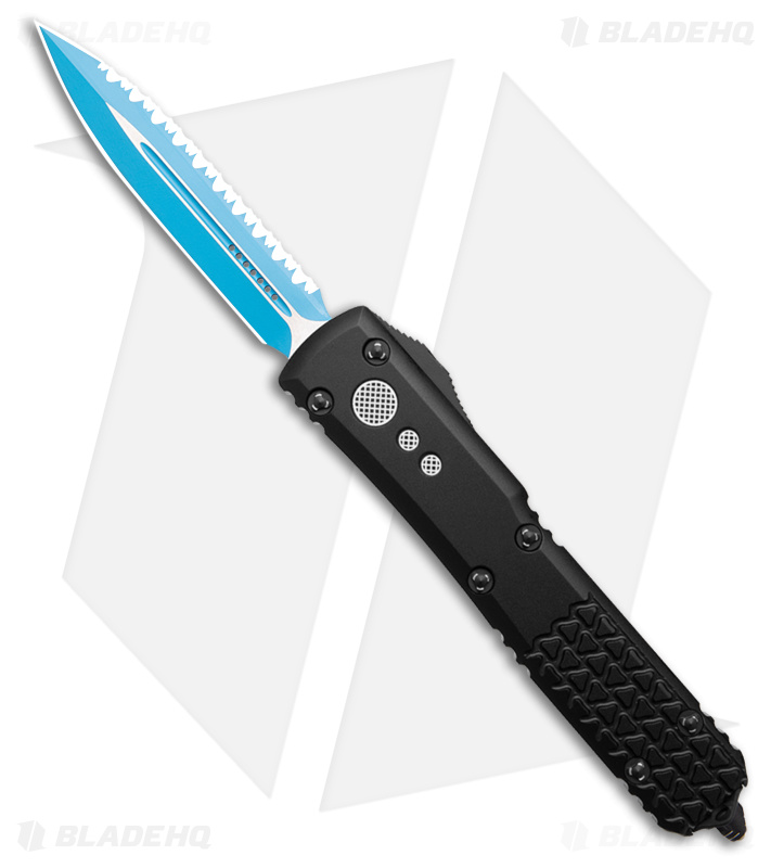 Microtech Ultratech Jedi Knight OTF Blue Full Serr Blade HQ