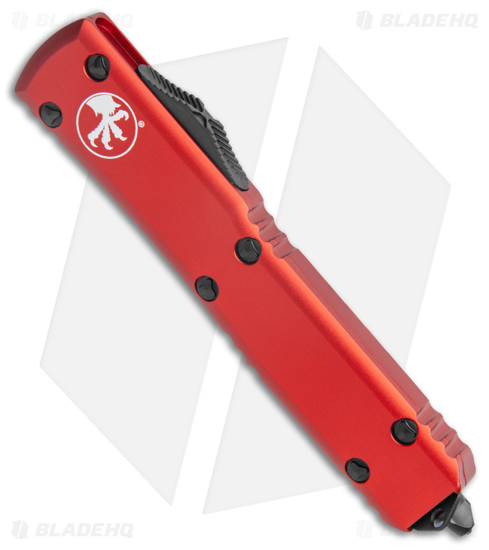 Microtech Ultratech | OTF Automatic Knife | Red + Serr - Blade HQ