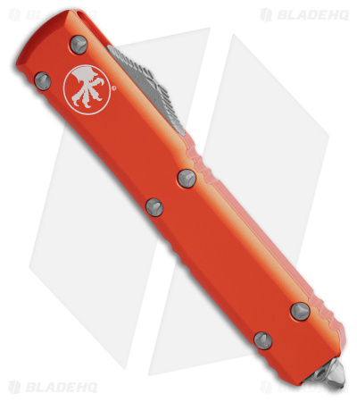 Microtech Ultratech OTF Knife Orange Apoc Full Serr Blade HQ