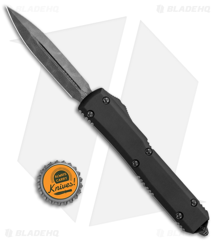 Microtech Ultratech OTF D/E Auto Knife | Damascus | Blade HQ