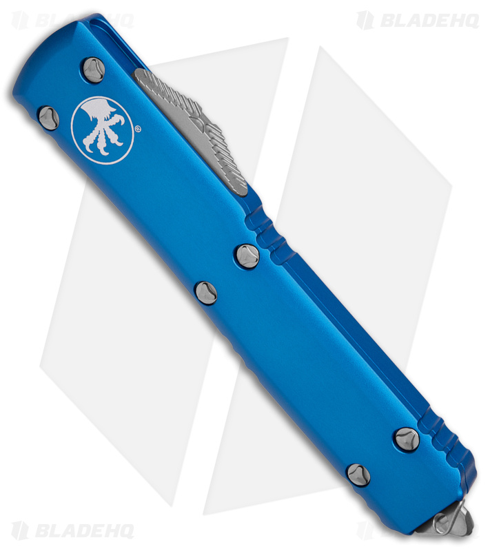 Microtech Ultratech S/E OTF Auto Knife Blue Al - Blade HQ