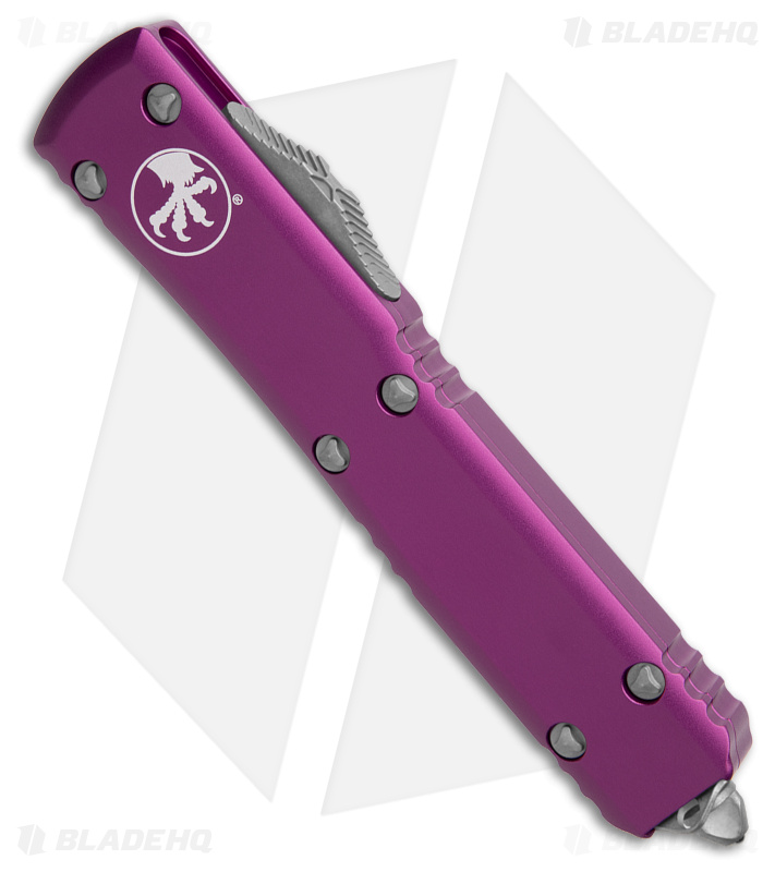Microtech Ultratech S/E Auto Knife Violet (Apoc) - Blade HQ