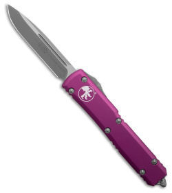 Microtech Ultratech S/E Auto Knife Violet (Apoc) - Blade HQ