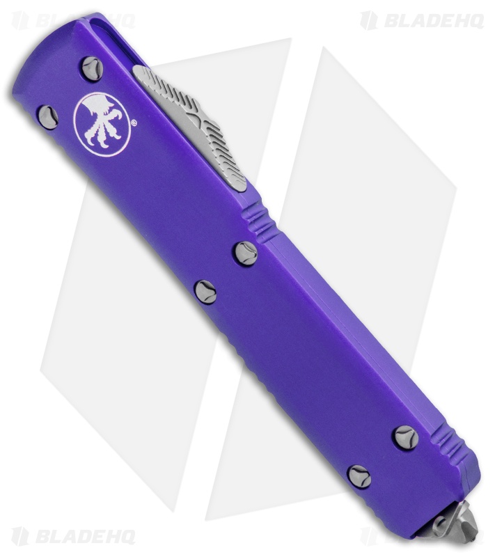 Microtech Ultratech | Automatic OTF Knife | Purple + Satin