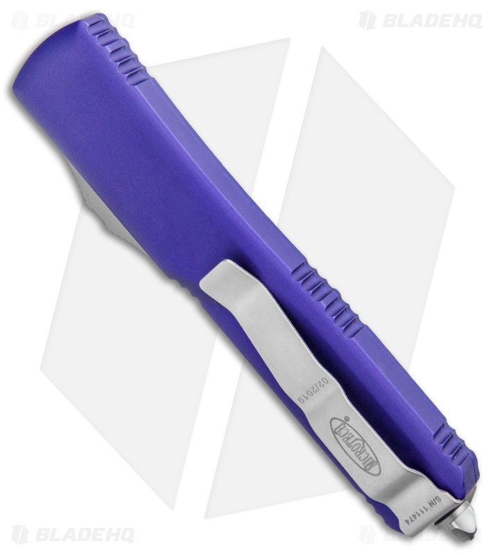 Microtech Ultratech | Automatic OTF Knife | Purple + Satin