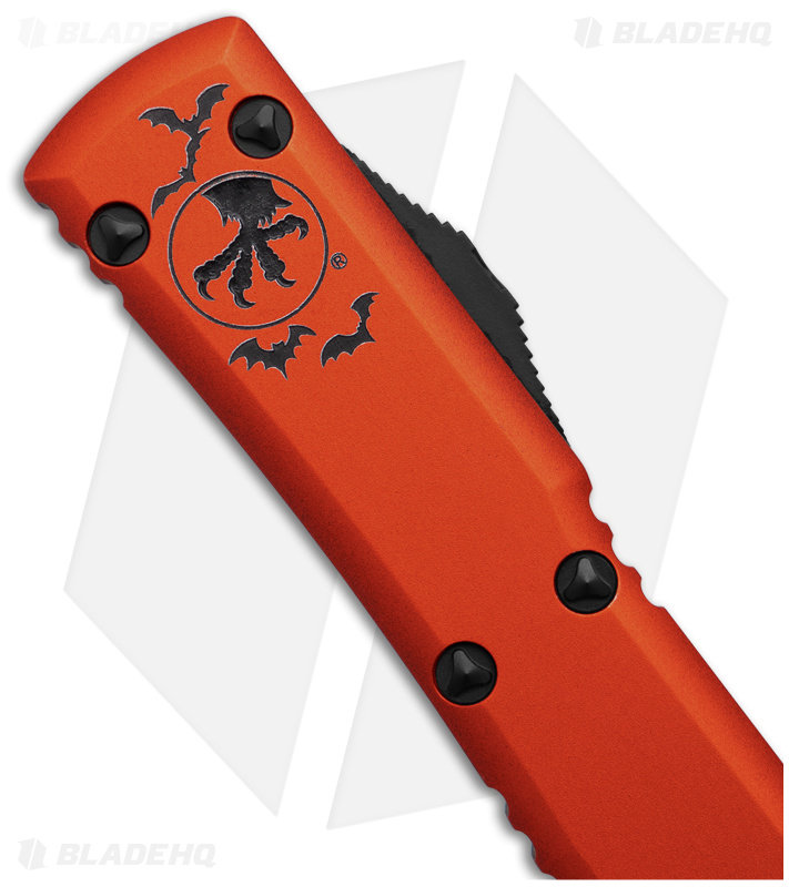 Microtech UTX-85 S/E OTF Knife Halloween Orange - Blade HQ
