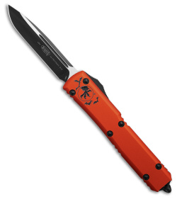 Microtech Ultratech S/E OTF Knife Halloween Orange Blade HQ