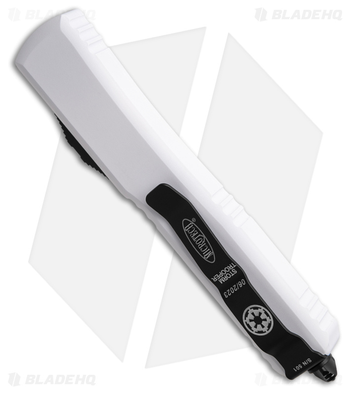 Microtech Ultratech S/E Storm Trooper White OTF - Blade HQ