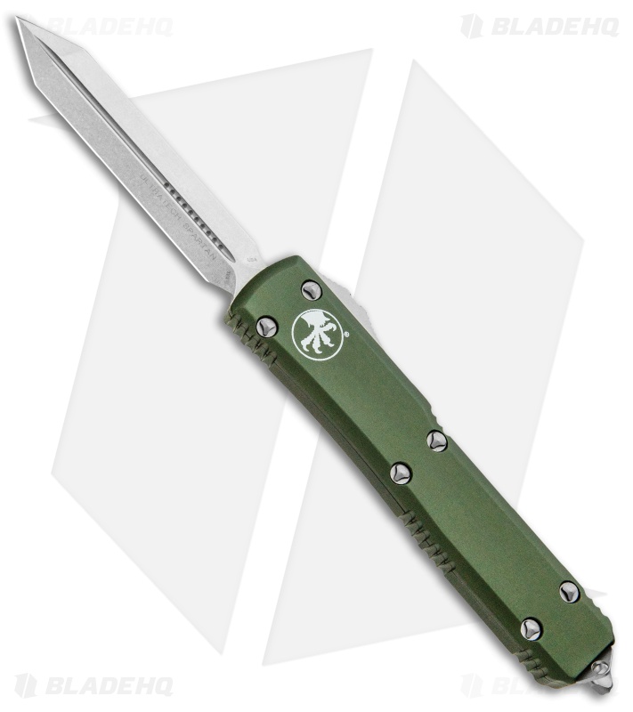 Microtech Ultratech Spartan - Automatic Knife | OD Green + SW