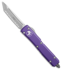 Microtech Ultratech OTF Purple Al T/E SW M390 Full Serr