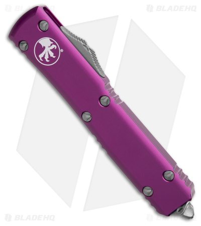 Microtech Ultratech T/E OTF Knife Violet + Apoc - Blade HQ