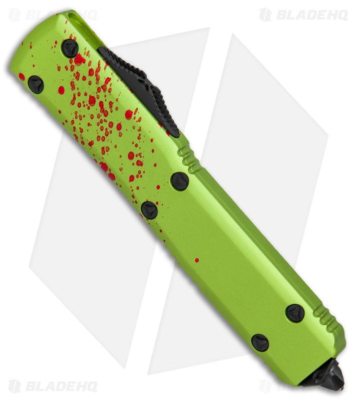 Microtech Ultratech Zombie Tech T/E Automatic Knife CC (3.5" Black) 123 ...