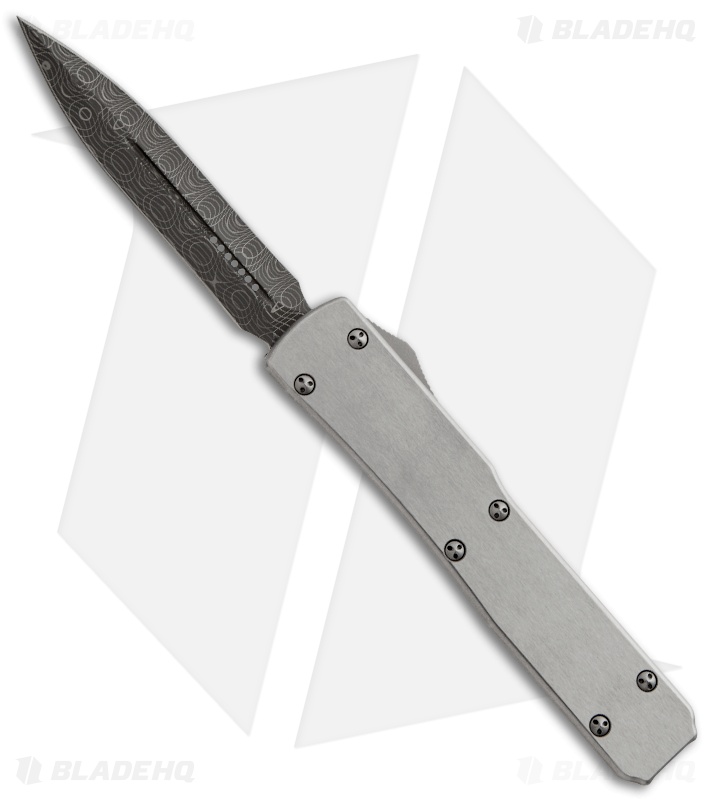 Microtech Marfione Custom Ultratech D/E Stainless Steel Knife (Damascus ...