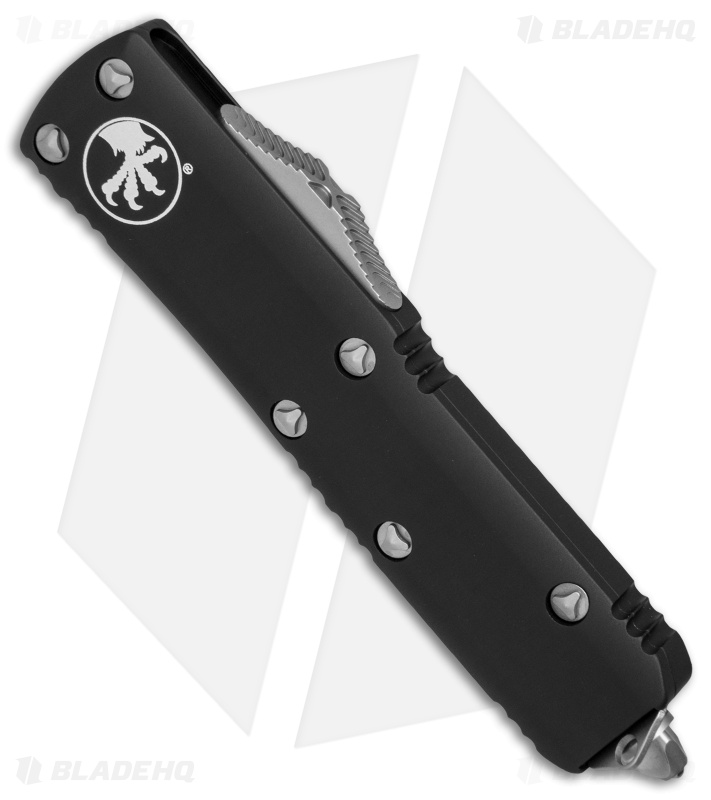 Microtech UTX-85 D/E OTF Automatic Knife Black (3.1" Satin) 232-4 ...