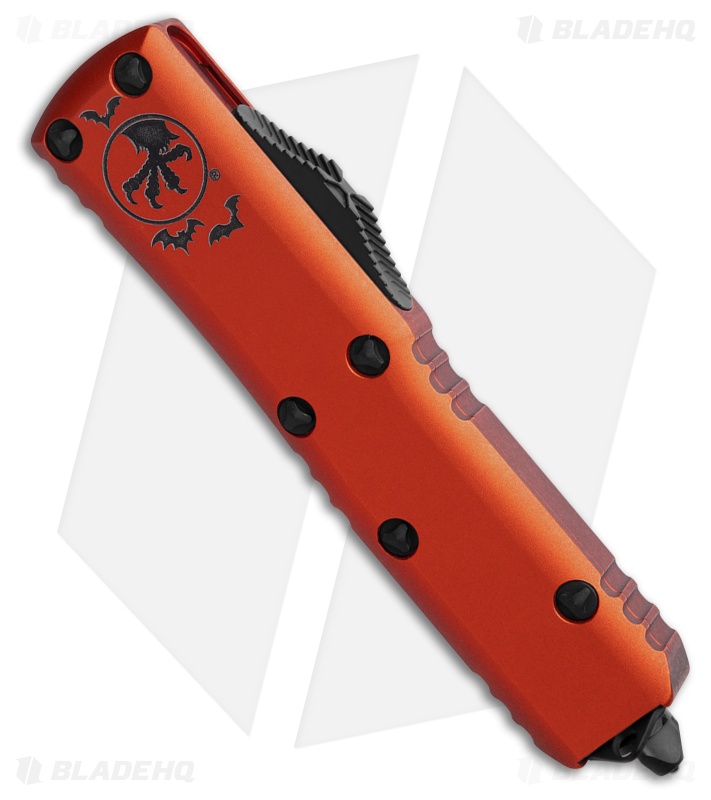 Microtech UTX-85 S/E OTF Knife Halloween Orange - Blade HQ