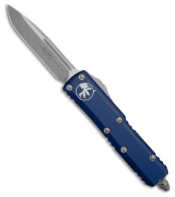 Microtech UTX-85 S/E OTF Knife Navy Blue Al Apoc 231-10APNA