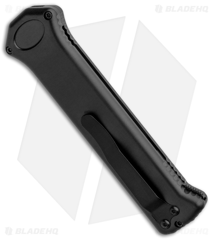 Paragon PARA-XD Tanto OTF Auto Knife Smooth (3.5" Black Serr) - Blade HQ
