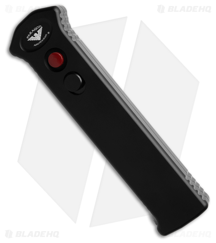 Paragon PARA-XD OTF Auto Knife Black (3.5" Red) - Blade HQ