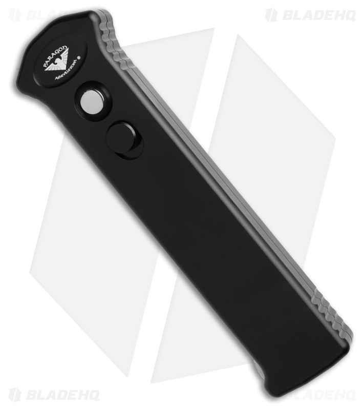 Paragon Para X Automatic OTF Knife Blk Al (Sat) - Blade HQ