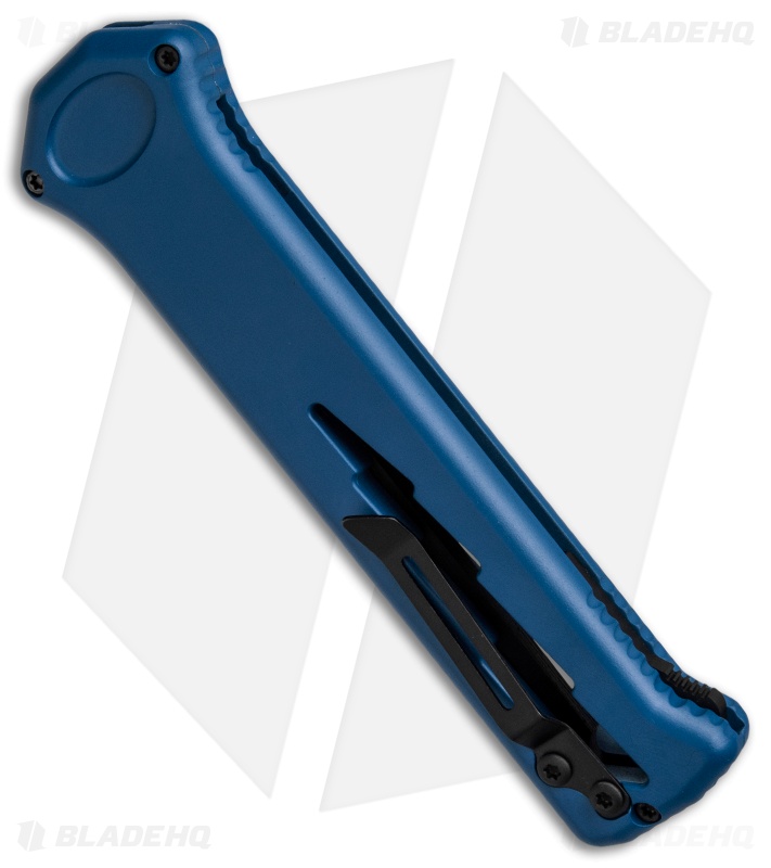 Paragon Para X OTF Automatic Knife Blue Bolt (3.5" Black Serr) - Blade HQ