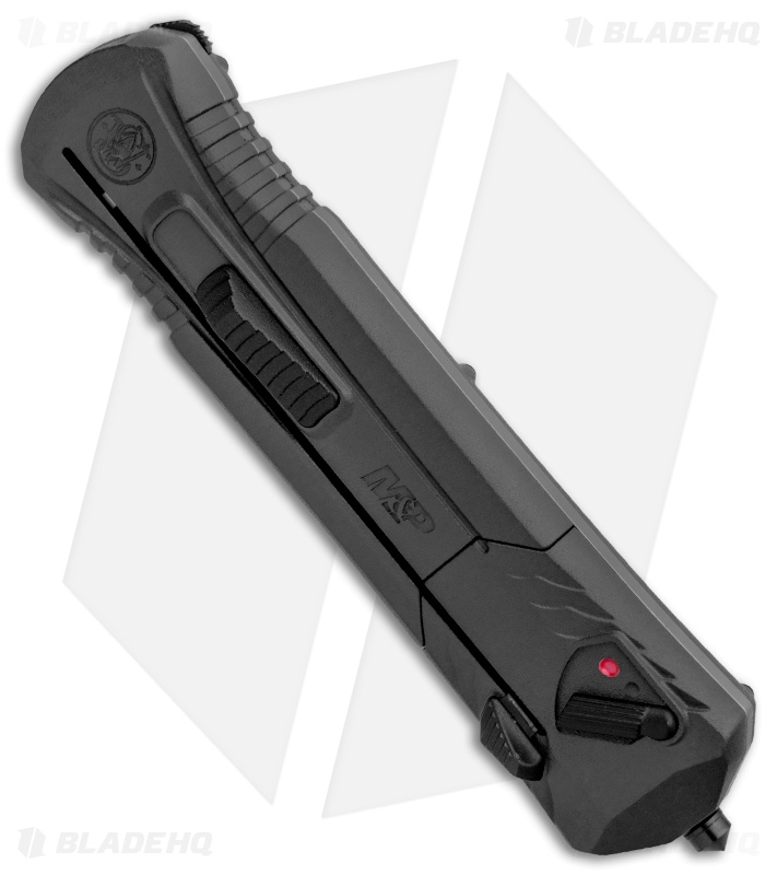 Smith & Wesson M&P OTF Knife - Spear Point | Gray + Black | Blade HQ