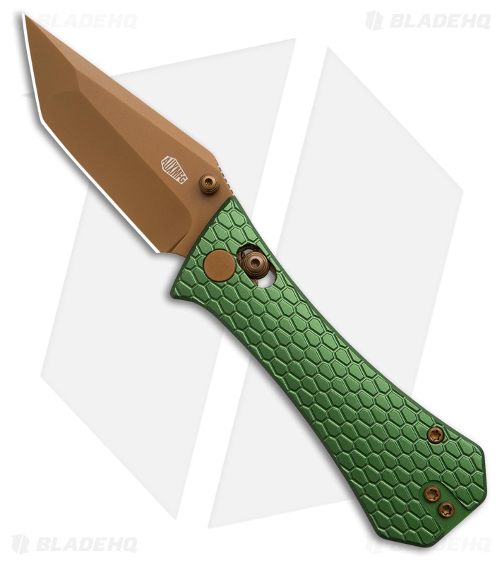 Auxiliary Manufacturing Coffin Tanto Crossbar | Green Al