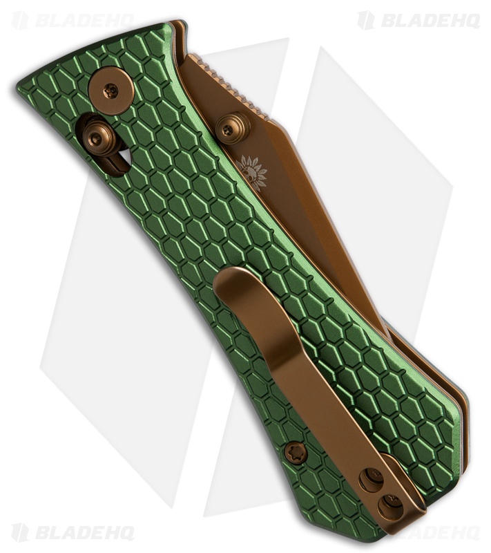 Auxiliary Manufacturing Coffin Tanto Crossbar | Green Al