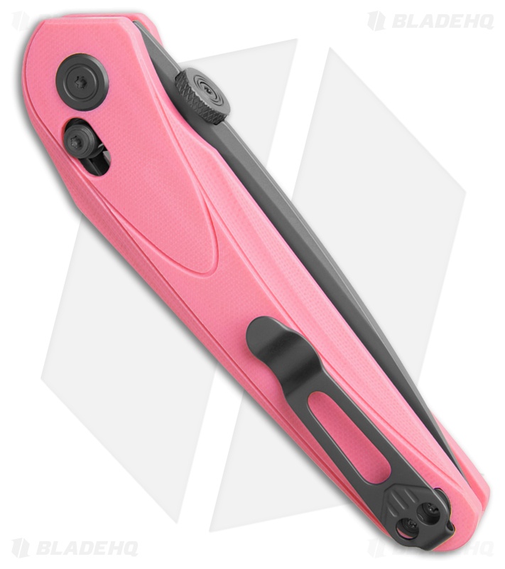 Bestech Knives Mothus Knife Pink G-10 Gray PVD