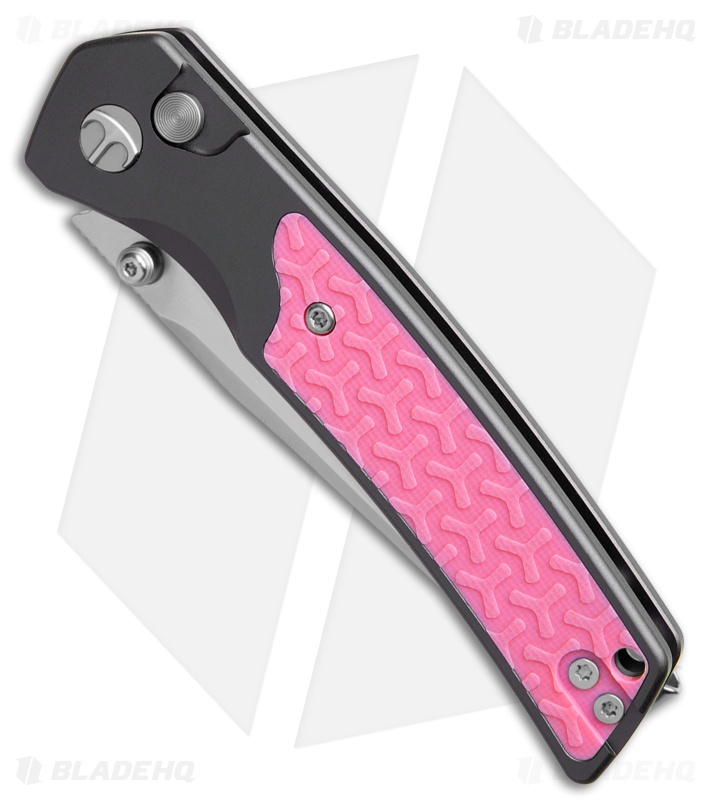 Bestechman Icebreaker | Gray Al + Pink G10 | Satin