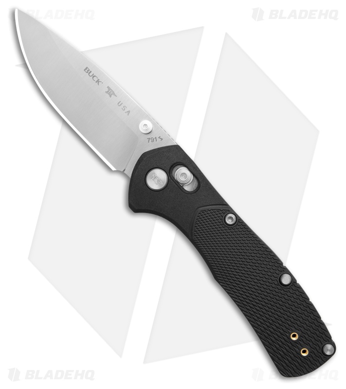 Buck Knives 791 Range Pro Knife Black GFN Satin