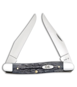 Case Knives Muskrat Knife Gray Crandall Jigged Bone